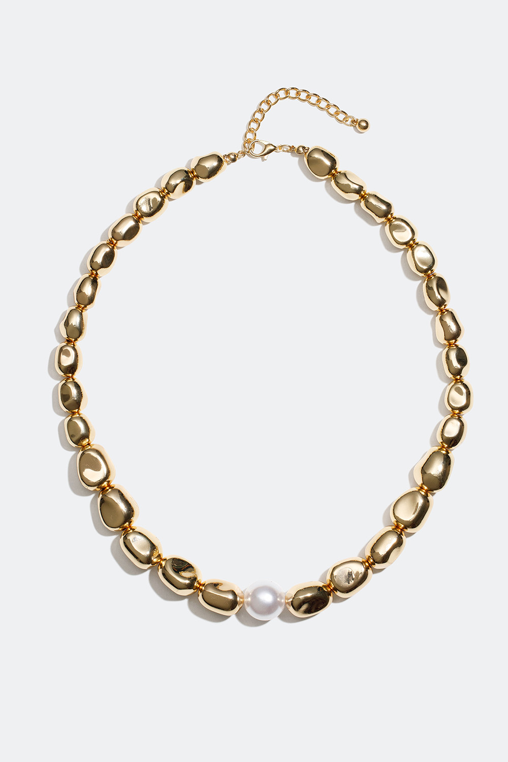 Kjøp Gullfargede bøyler i bred design på Glitter.no